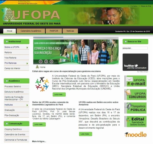 Universidade Federal do Oeste do Pará